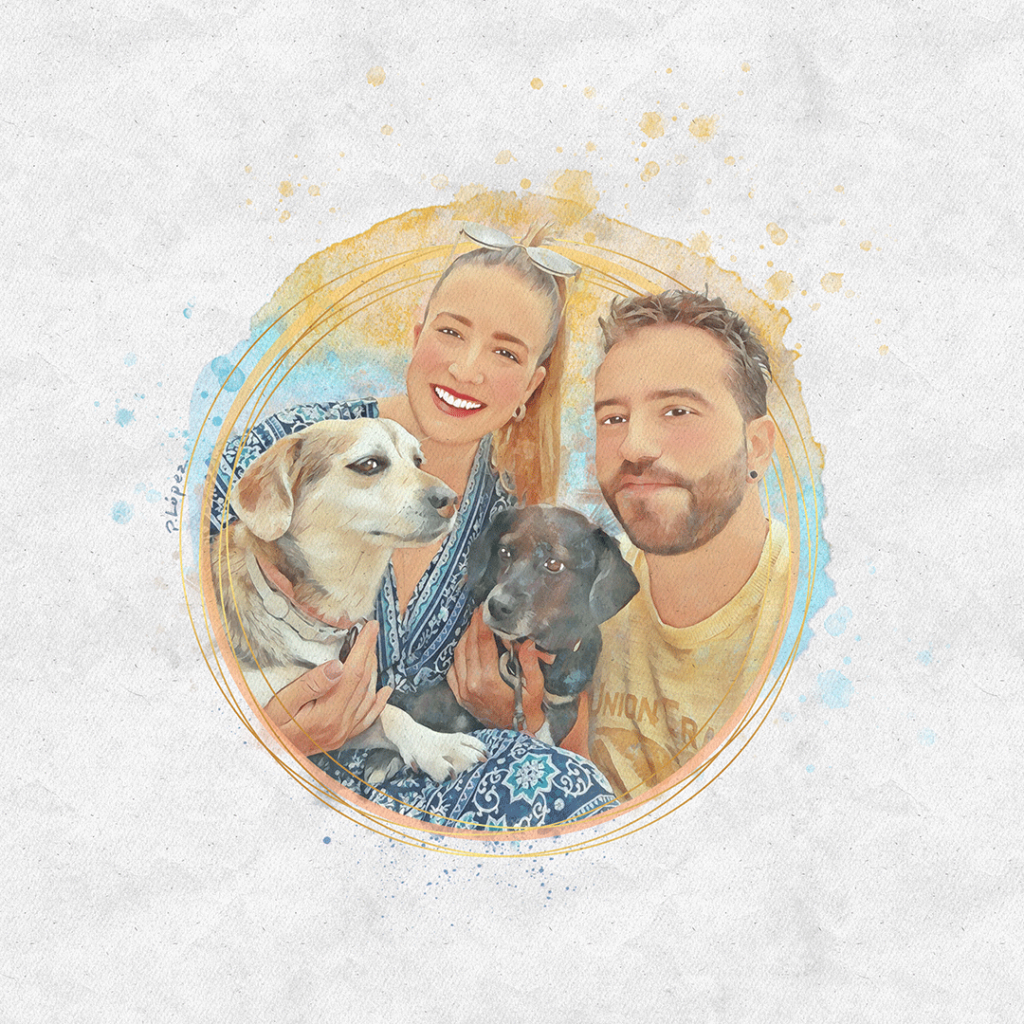 10 beneficios de tener perros en nuestras vidas • Pedro López Ilustrador